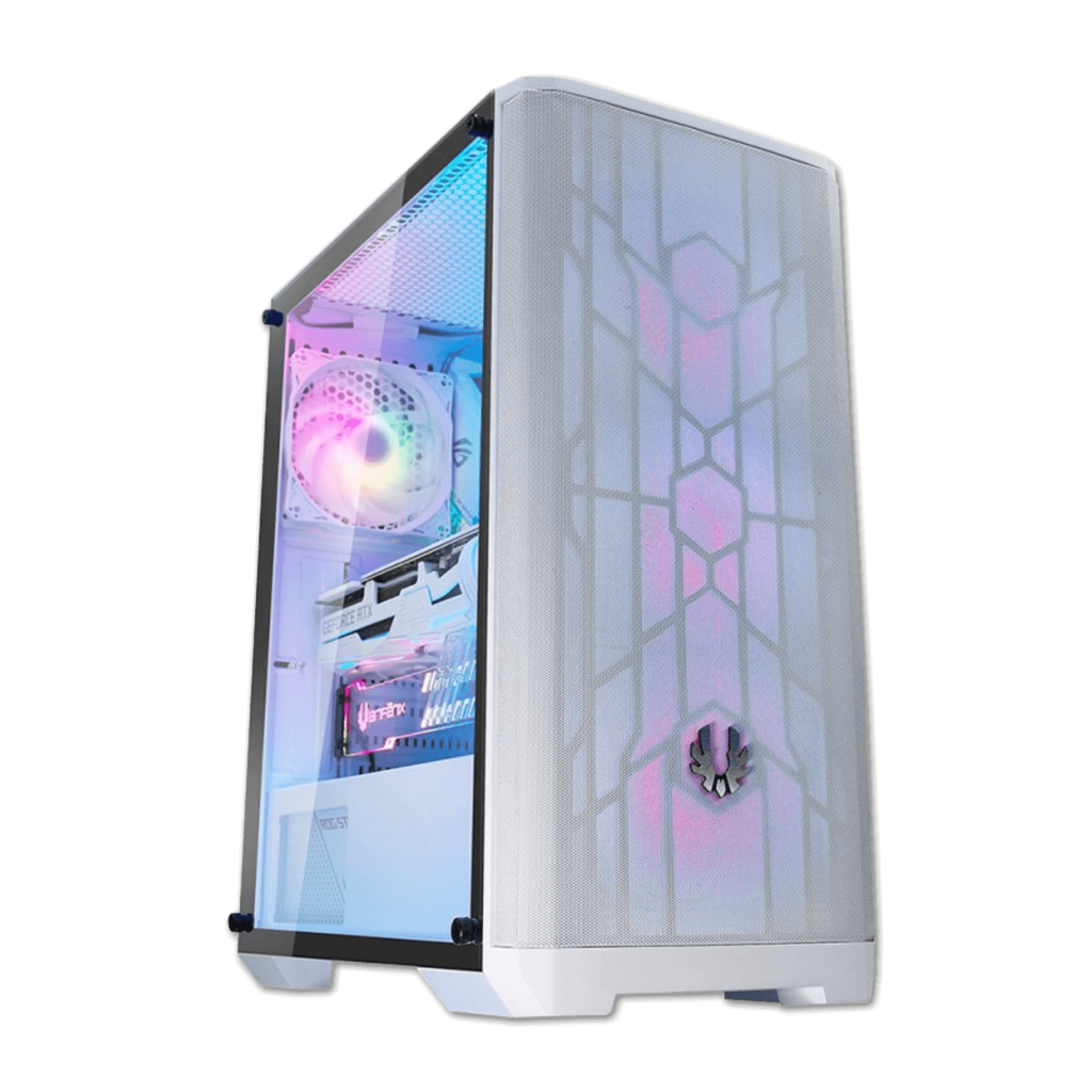 CASE (เคสคอม) BITFENIX NOVA MESH SE TG 4 ARGB WHITE - THREE B ...