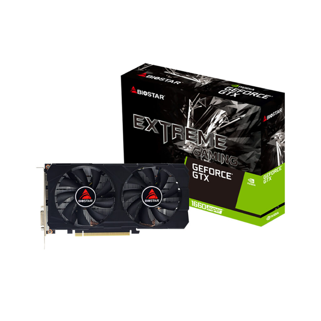 BIOSTAR NVIDIA GTX 1660 SUPER 6GB GDDR6 (การ์ดจอ) - THREE B INTERTRADE (THAILAND) CO.,LTD.