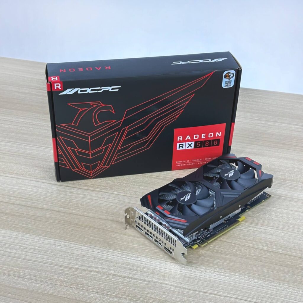 OCPC AMD RADEON RX580 8GB (การ์ดจอ) - THREE B INTERTRADE (THAILAND) CO ...